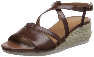 Geox Damen D Ischia Corda Sandalen, Braun (Brown), 37 EU