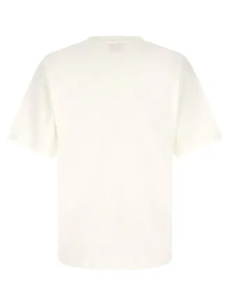 Diesel Logo-Patch Cotton Jersey T-Shirt - Cream