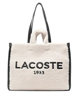 Lacoste sac port&eacute; &eacute;paule - Tons neutres