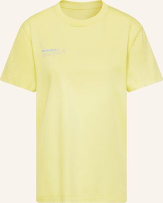 Mammut Mammut T-Shirt gelb