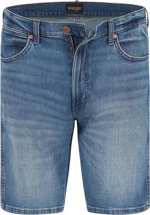 Wrangler Herren Jeansshorts blau Baumwoll-Stretch