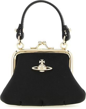 Vivienne Westwood Femme, Sacs, Noir, Taille: ONE Size Mini Sac &agrave; Main Granny Frame