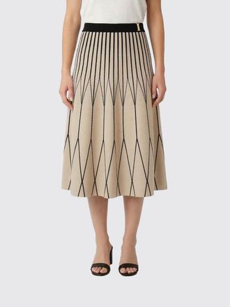 Elisabetta Franchi Jupe ELISABETTA FRANCHI Femme couleur Beige