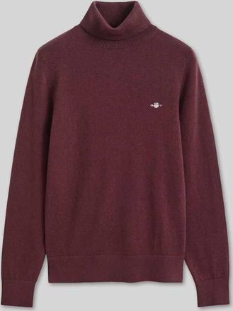GANT Regular Fit Rollkragenpullover aus Woll-Mix