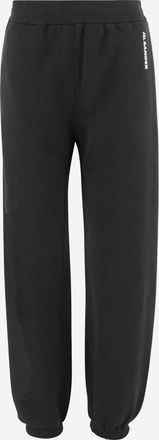 Jil Sander Pantalon en coton avec logo