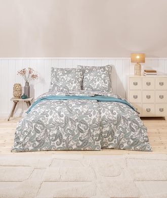 ESTELLA Mako Jersey Bettwäsche 135x200 Amadeus 6955-290 Mint