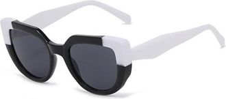 Generic Lunettes De Soleil D&eacute;coratives Tendance For Hommes Et Femmes, Id&eacute;ales For Les Photos De Vacances En Plein Air En Polarisation.(White)