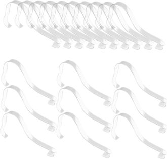 Valiclud 24 Stück Teiliges Transparentes Acryl Schuhdisplay Ständer für High Heels Schuhstützen Inneneinsatz Stabiler Schuhhalter für Sandalen und Pumps Langle