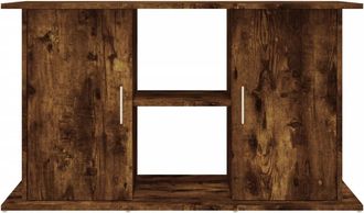 Generic Aquariumst&auml;nder mit F&auml;cher und Ablagen, Aquarienschrank, Aquarium Unterschrank, Aquarium Tisch, Aquarienunterschrank, Terrarium Schrank, Betongrau, (1