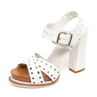 Tod's Wei&szlig;e Sandale Schuh Hergestellt in Italien - - Shoes - Damen - Wei&szlig; - 36 EU