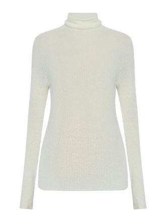 Fabiana Filippi Pull Col Rond - Blanc