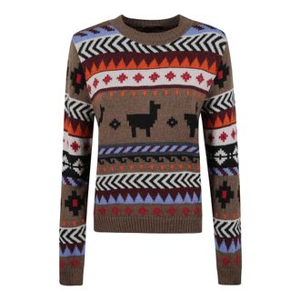 Max Mara Damen, Strickwaren, Mehrfarbig, LGr&ouml;&szlig;e