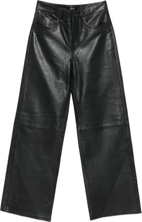 Lois Jeans Leather Wide-leg Trousers