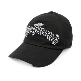 John Richmond Cap mit besticktem Logo - - Accessories - Damen - Schwarzk - ONE SIZE
