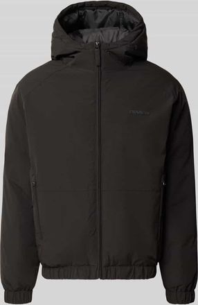 Review Regular Fit Jacke mit Kapuze und Rei&szlig;verschlusstaschen