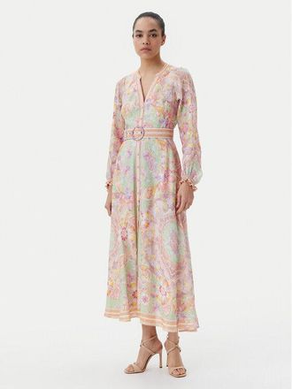 Hale Bob Sommerkleid with linen 4ZCA612M Bunt Regular Fit
