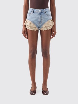 Frame Denim Short Femme couleur Bleu