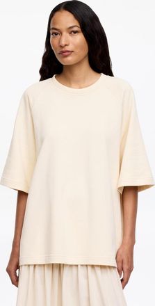 Arket Kurz&auml;rmliges Sweatshirt -Beige