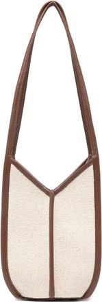 Hereu Femme, Sacs, Beige, Taille: ONE Size Calella Bucket Canvas