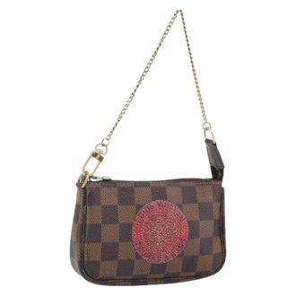 Louis Vuitton Mini sac Pre-owned - Femme - Pre-owned - Brun - Taille: ONE Size