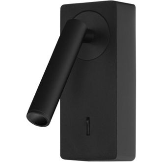 Forlight Colo Lesen Sie Licht für led -Schlafzimmer warmes Licht 3000k mit Schalter. Schwarzbett Kopfteilwand - Forlight