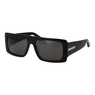 GCDS Schwarze Acetat-Sonnenbrille