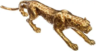 F&eacute;&eacute;ric Lights & Christmas Motiv Goldener Leopard L 79 cm - Feeric lights & christmas
