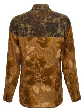 Dries Van Noten Mens Multicolor Viscose Blouse