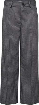 Co'Couture Femme, Pantalons, Gris, Taille: 44 FR Pantalon large en Gris Moyen