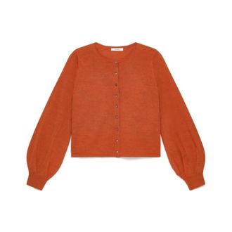 Maliparmi Maliparmi, Damen, Strickwaren, Orange, XSGr&ouml;&szlig;e