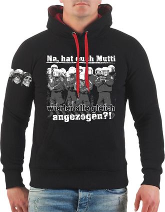 Spass Kostet Herren Kapuzenpullover All Cops Hat euch Mutti alle gleich angezogen Skin Punks Gr&ouml;&szlig;e S - 5XL