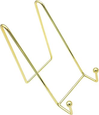 Aboofan B&uuml;cherregal aus Eisen mit Glatter Oberfl&auml;che Multifunktionaler Fotohalter und Pr&auml;sentationsst&auml;nder f&uuml;r Schreibtisch und Wohnzimmer