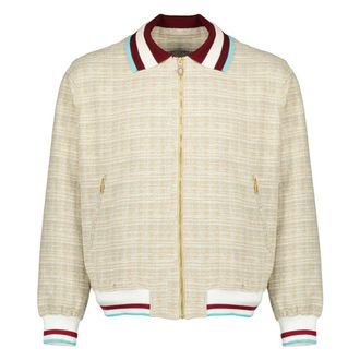 Dr&ocirc;le de Monsieur Trackjacket Tweed - - Jackets - Herren - Beige - S