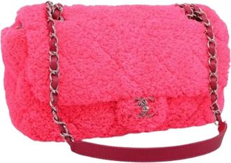 Chanel Sac bandouli&egrave;re vintage doccasion - Femme - Pre-owned - Rose - Taille: ONE Size