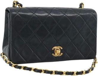Chanel Sac bandouli&egrave;re vintage doccasion - Femme - Pre-owned - Noir - Taille: ONE Size