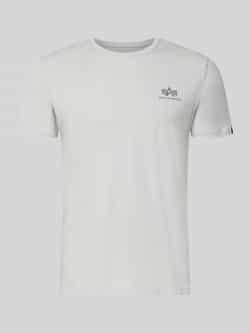 Alpha Industries T-Shirt mit Label-Details Modell BASIC