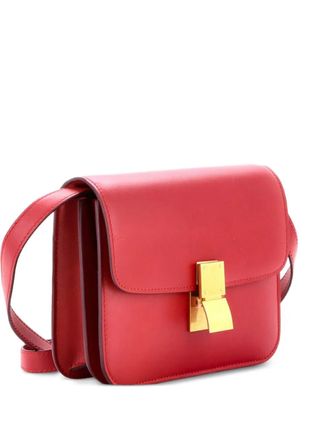 Celine Classic Box Bag Smooth Leather Teen shoulder bag - Rot