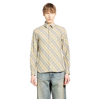 Burberry Relaxed Fit Check Cotton Shirt