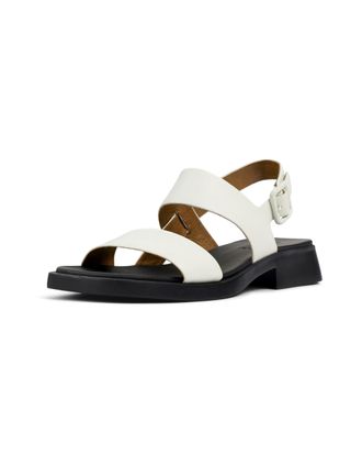 Camper Damen Dana K201486 2-Strap Sandal, Weiß Natur 007, 41 EU