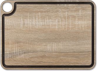 Arcos Schneidebrett Ecológica - Zellulosefaser und Harz, Spülmaschinenfest, Messerschonend, 38 x 28 cm, Ideal für Küche und hohe Temperaturen