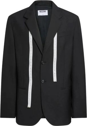 Moschino Giacca Tailor - - Jackets - Herren - Schwarzk - M