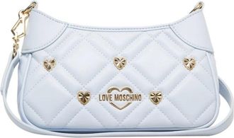 Love Moschino JC4121PP1MLI0712, Schultertasche f&uuml;r Damen, Himmel, einzigartig, Himmelblau, Einheitsgr&ouml;&szlig;e