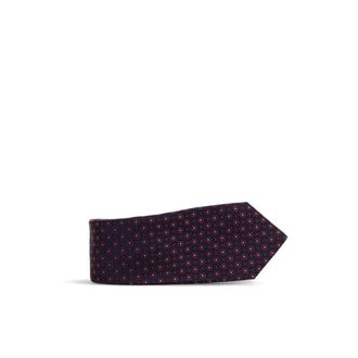 Kiton Seidenkrawatte mit Blumenmuster - - Accessories - Herren - Braun - ONE SIZE