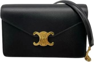 Celine Sac bandouli&egrave;re vintage Pre-owned - Femme - Pre-owned - Noir - Taille: ONE Size