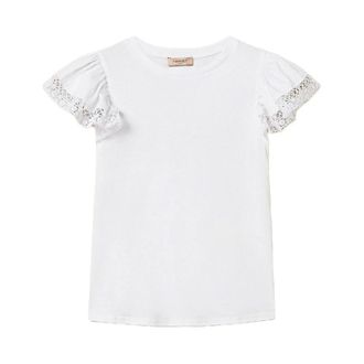 Twinset Femme, Tops, Blanc, Taille: 36 FR T-shirts et polos