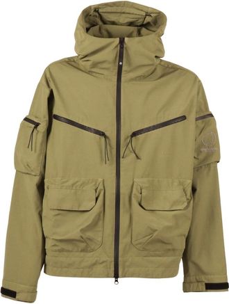 Murphy & Nye Homme, Vestes, Vert, Taille: M Veste Imperm&eacute;able Coupe-vent