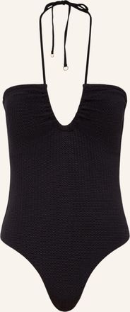 Seafolly Bandeau-Badeanzug Sea Dive schwarz