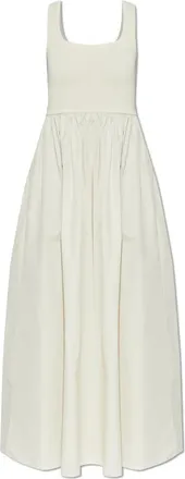 Matteau Femme, Robes, Beige, Taille: 40 FR Robe en maille et coton