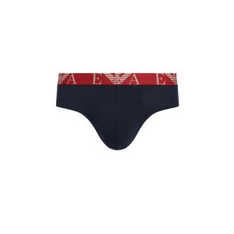 Emporio Armani Lot de 3 slips en coton m&eacute;lang&eacute;