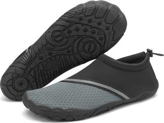 Mishansha Chaussures Aquatiques Homme Femme Chaussure deau Chausson de Plage pour Piscine Mer Baignade Plongée Gris Ardoise,GR.41